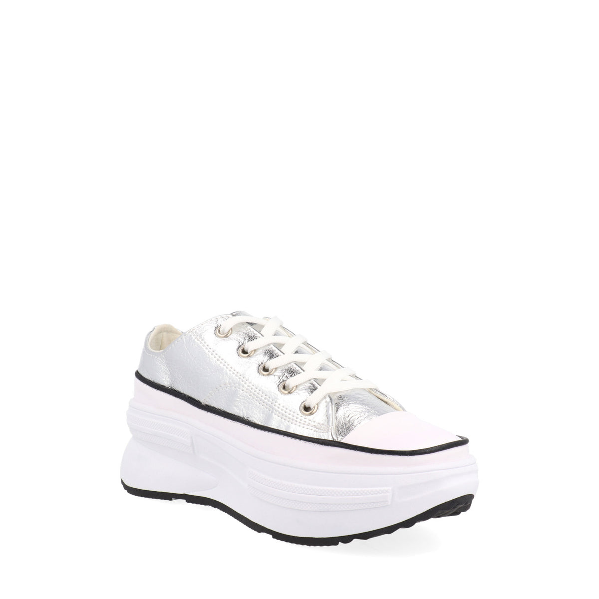 Tenis Urbano Vazza color Plata para Mujer